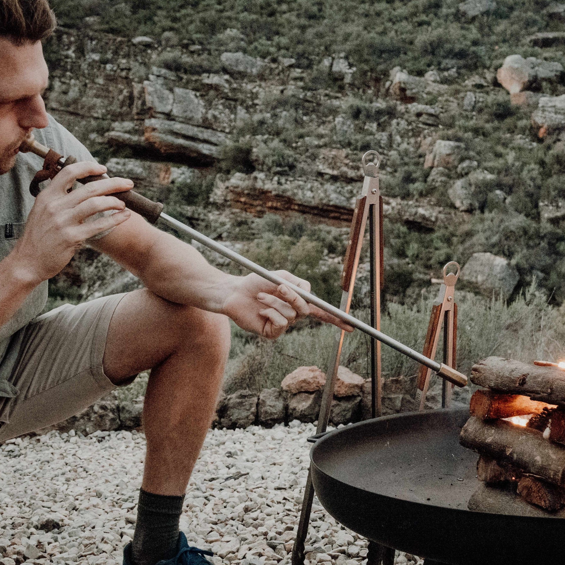 Fire Blower - Donkey Long Tong