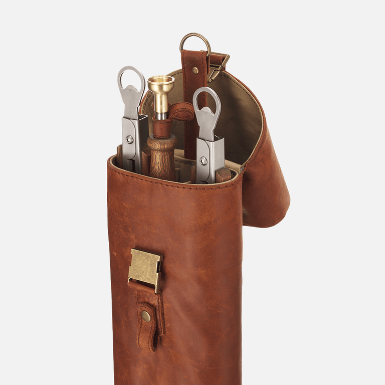 Jack Sack | Leather Fire Tool Kit & Braai Accessories Bag – Donkey Long ...